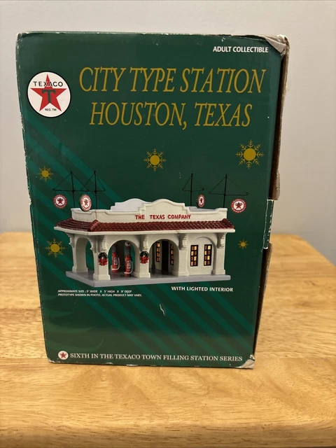 TEXACO SERVICE STATION-HOUSTON TX City Type Station-6th Series Texas ...