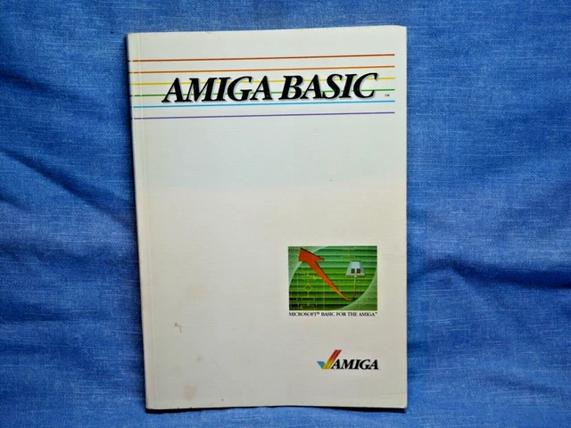 VINTAGE - AMIGA Basic - Microsoft / Commodore - Handbook £13.19 - PicClick UK