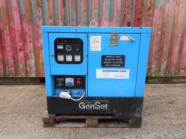 USED GENSET MCMK10000 - 10kva Diesel Generator / Geni £960.00 - PicClick UK