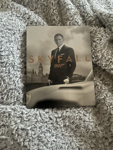 JAMES BOND 007 Skyfall Blu Ray & DVD Steelbook Set UK Steel Book Fast ...