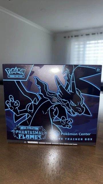 POKEMON PHANTASMAL FLAMES Pokemon Center Elite Trainer Box (PKC ETB ...