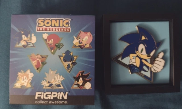 FIGPIN MINI MYSTERY - Locked Sonic the Hedgehog Series 1 - SONIC Figure ...