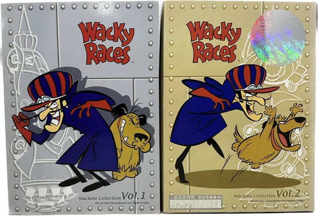 FIGURE WACKY RACES DASTARDLY MUTTLEY MACHINE COLLECTION Full Set Hanna ...