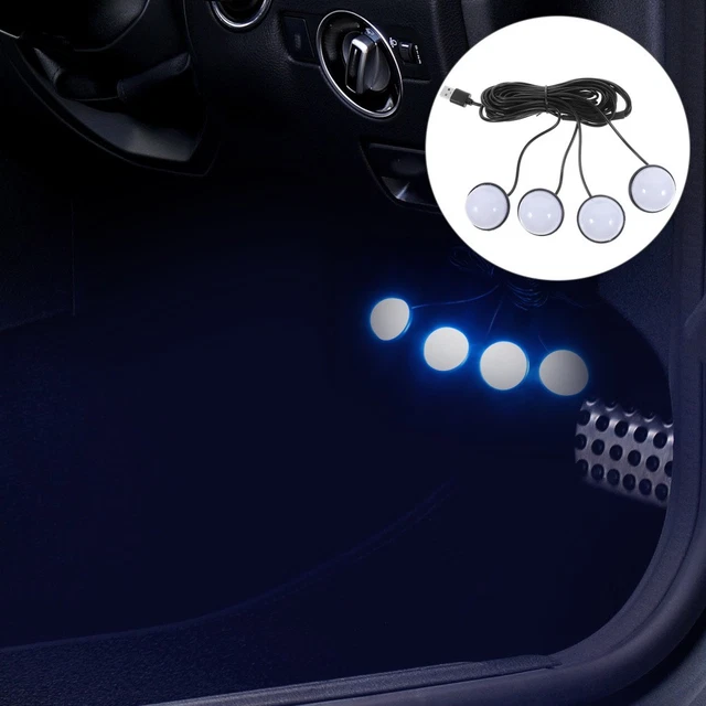 AUTO ATMOSPHERE LAMP Interior Ambient Lighting Car Modified Lights £12. ...