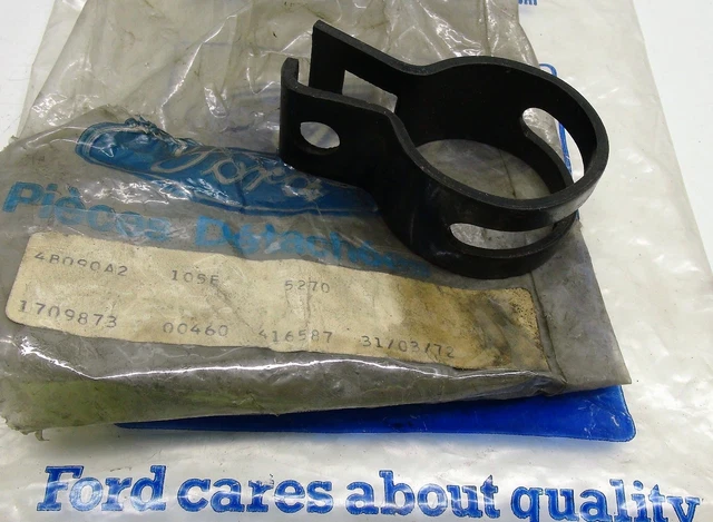 MK1 LOTUS CORTINA Genuine Ford Nos Exhaust Inlet Pipe To Manifold Clamp ...