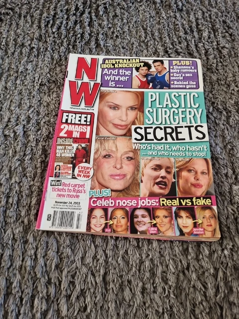 NEW WEEKLY MAGAZINE November 2003-Nicole Kidman -Elle Macpherson-Pamela ...