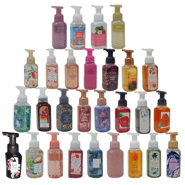 Bath And Body Works Gentle Foaming Hand Soap Autumn And Winter Theme
