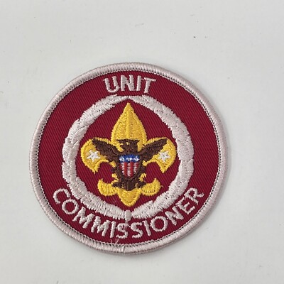 BOY SCOUTS AMERICA BSA Unit Commissioner Patch * $5.35 - PicClick AU
