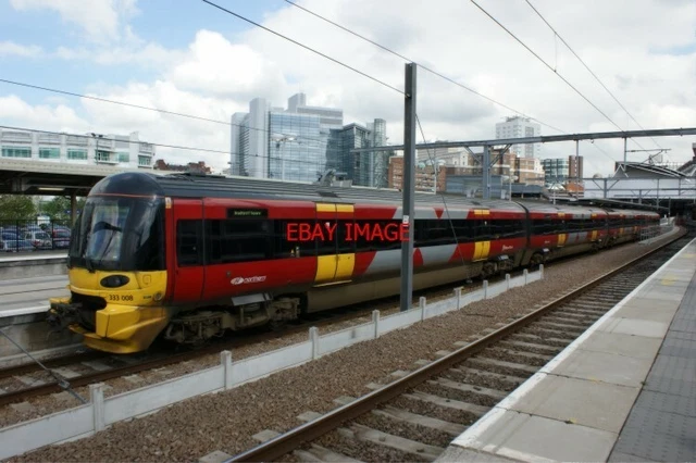 PHOTO CLASS 333 4-Car Emu No 333 008 At Leeds Awaiting Departure For ...