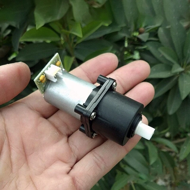 PLANETARY GEARED MOTOR DC 6V-12V High Torque 370 Gear Motor For DIY ...
