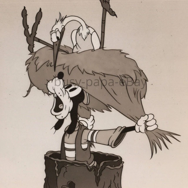 1939 GOOFY AND Wilbur Animated Mickey Mouse Walt Disney Cartoon Press ...