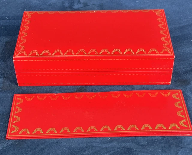 CARTIER LUNETTE SANTOS Must De Cartier Box / boite / écrin / Étuis ...