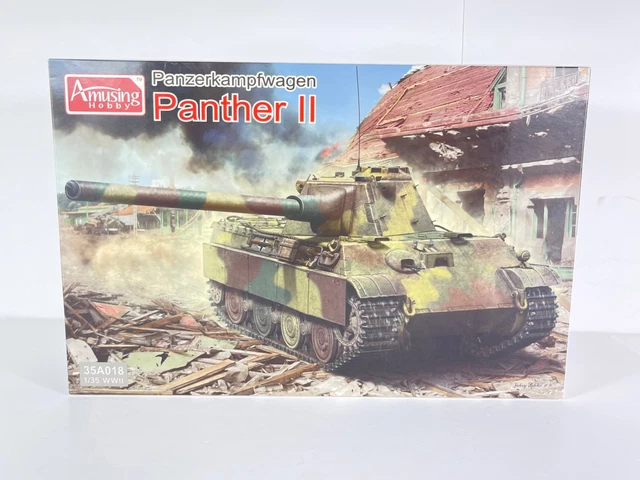 AMUSING HOBBY 35A018 1:35 Scale WWII Panzerkampfwagen Panther II £6.50 ...