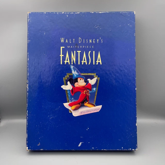 WALT DISNEYS MASTERPIECE Fantasia Deluxe Collectors Edition Box Set $16 ...
