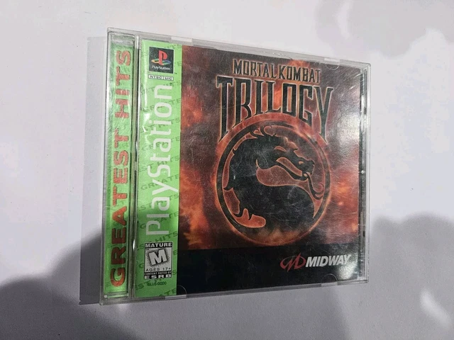 MORTAL KOMBAT TRILOGY GREATEST HITS (PlayStation 1, PS1 1996) CIB EUR 7 ...