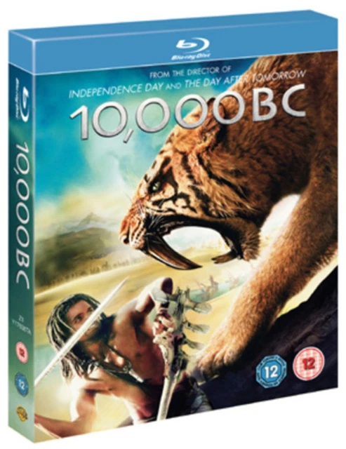 10,000 BC (BLU-RAY) Mona Hammond Steven Strait Joel Virgel Affif Ben ...