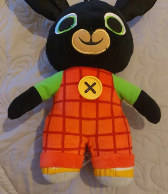 BING CBEEBIES TALKING Soft Toy Bunny Rabbit approx 12" tall 2019 pre ...