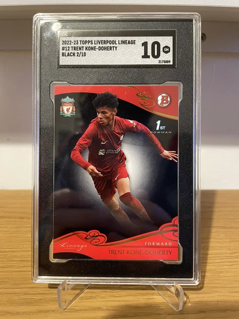 TRENT KONE-DOHERTY SGC 10 Pop 1 nero/10 1° Bowman Liverpool Lignage ...