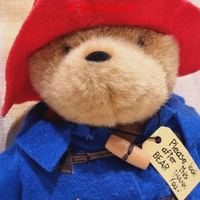 PADDINGTON BEAR SOFT Toy Plush With Label NEW D168 £24.99 - PicClick UK