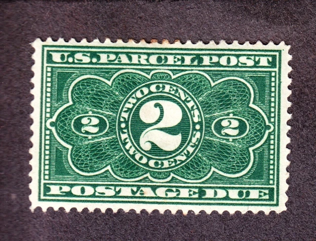 US JQ2 2C Parcel Post Postage Due Mint VF OG H SCV $65 $49.95 - PicClick