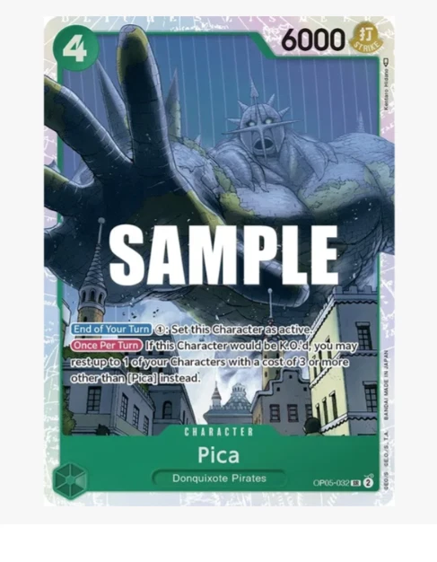 PICA OP05-032 ONE Piece Card Game $0.99 - PicClick CA