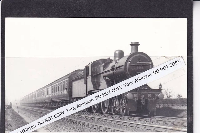 MIDLAND RAILWAY - 2P 4-4-0 No. 545 Nr. Sharnbrook In 1918 - Photo ...