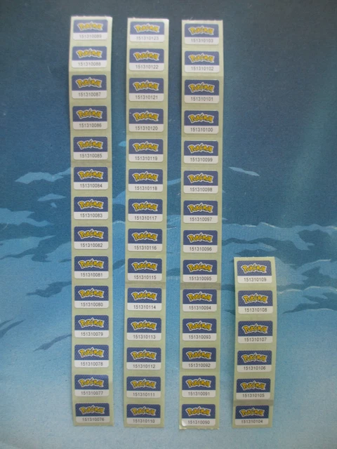 LOT DE 48 Vignettes Auchan Pokemon 2024 - Nouveaute Août 2024 EUR 9,99 ...