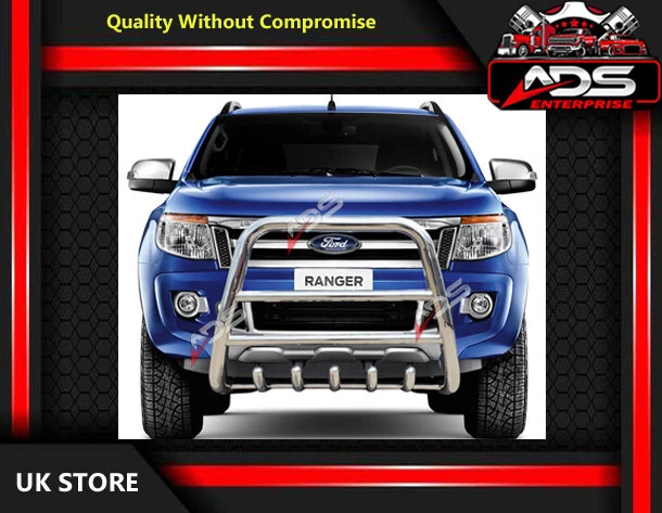 FORD RANGER BULL Bar Front Bumper Bar Push Grille Nudge A-Bar 2011-2014 ...