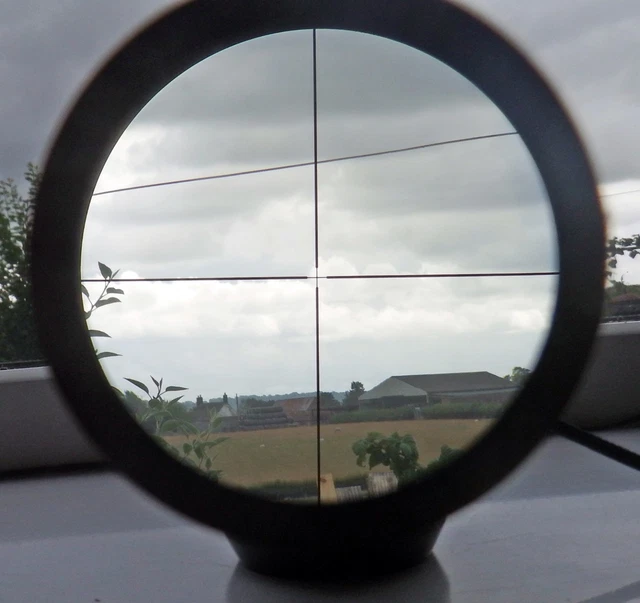 LESLIE HEWETT 4 X 32 Water Proof Rifle Telescopic Scope £35.00 ...