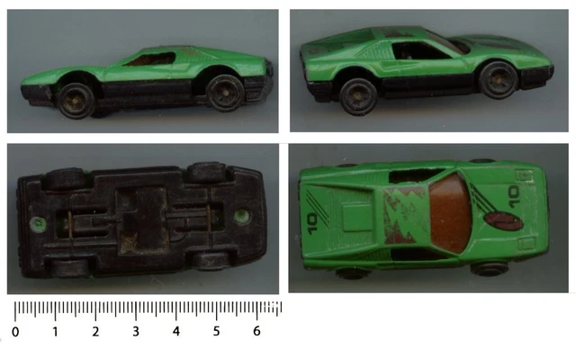 MINIATURE AUTOMOBILE VERTE n°10 - marque et modèle non identifiés EUR 1 ...