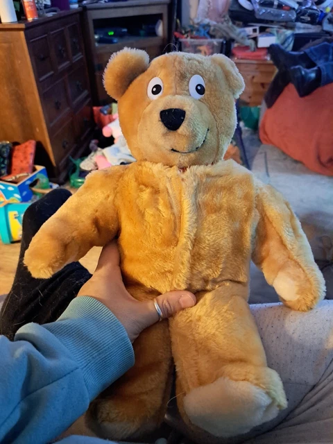 VINTAGE ORIGINAL 80S Super Ted Transforming Plush Toy Petal Craft 1984 ...