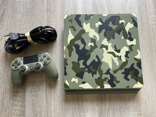 CONSOLE P4 SLIM 1 To Edition Limitée Vert Camouflage Call of Duty: WWII ...