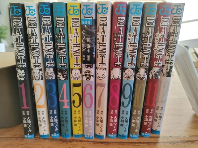 DEATH NOTE VOL. 1-12 Full Set Japanese Edition Manga Books $44.97 ...