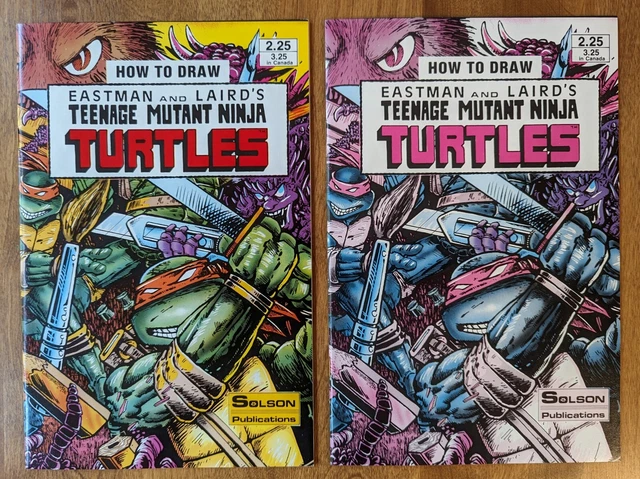 HOW TO DRAW the Teen-Age Mutant Ninja Turtles #26 - 1986 - Solson - NM ...