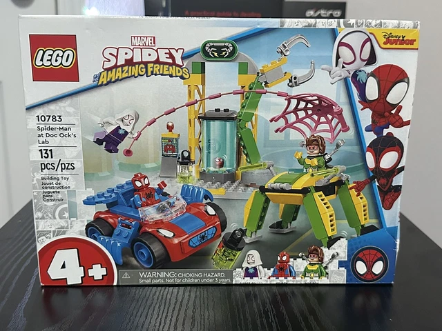 LEGO SPIDEY AND his Amazing Friends: Spider-Man at Doc Ock’s Lab (10783 ...