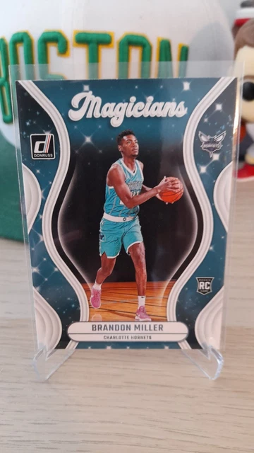 2023-24 PANINI DONRUSS Basketball Brandon Miller Rookie Card Magicians ...