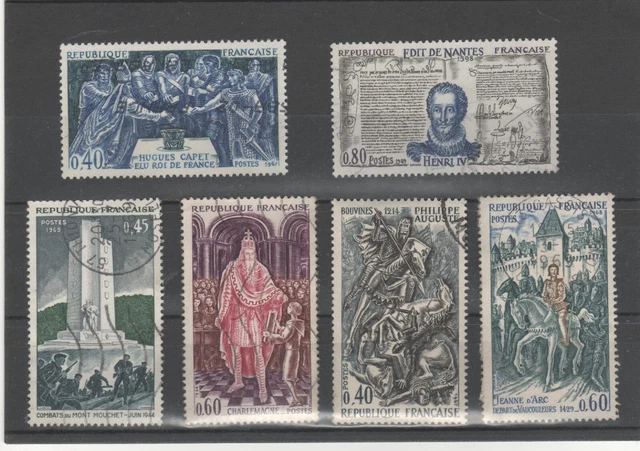 HISTOIRE DE FRANCE : Charlemagne Henri Iv Jeanne D'arc Hugues Capet P ...
