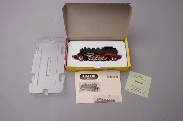 TRIX EXPRESS 2203 locomotive steam locomotive with original packaging ...