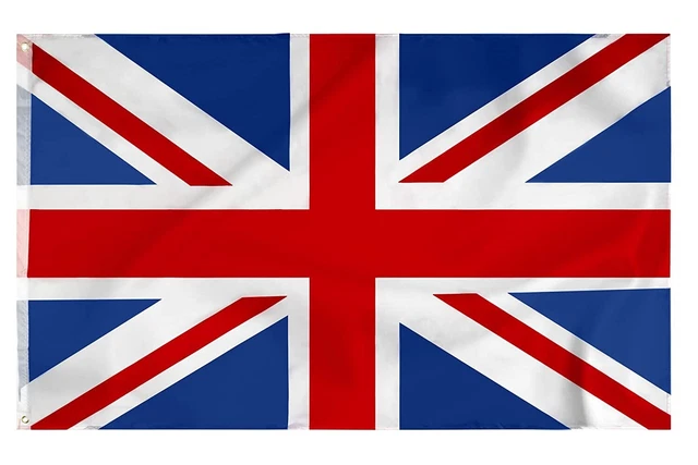 UNION JACK FLAG 5X3' King Charles Coronation Celebration Garden Street ...