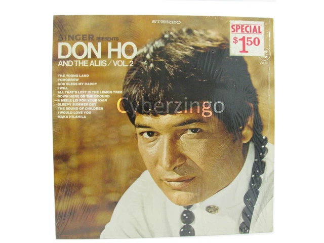 SINGER PRESENTS DON Ho And The Aliis Vol 2 33 tours vinyle LP d ...