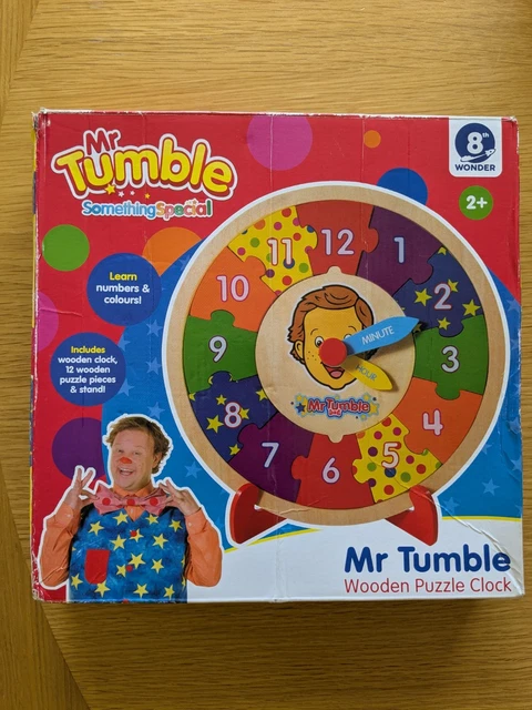 CBEEBIES MR TUMBLE Something Special Wooden Puzzle Educational Count ...