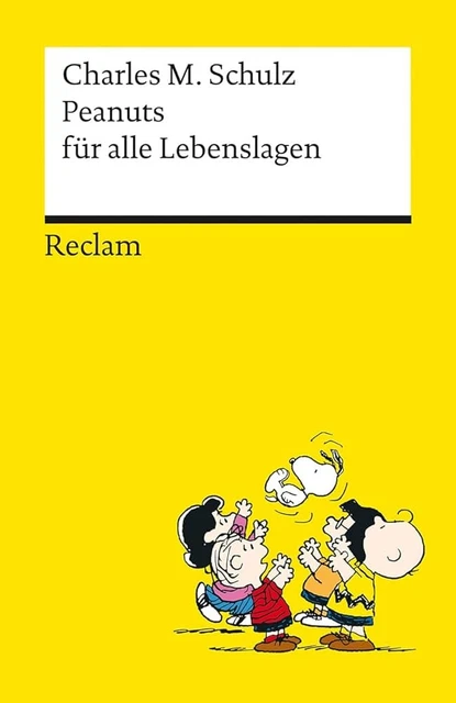 PEANUTS COMIC CHARLES M. Schulz Reclam Taschenbuch Slice-of-Life EUR 12 ...