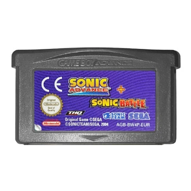 SONIC ADVANCE + Sonic Battle GBA (Sp ) (PO20002) EUR 30,79 - PicClick IT