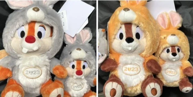 DISNEY ZODIAC YEAR Of The Rabbit 2023 Gratuity Dale Nuiba Plush Toy Set ...