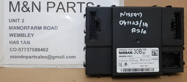 NISSAN NAVARA D40 Mk2 Pick Up Car Body Control Module Bcm Ecu ...