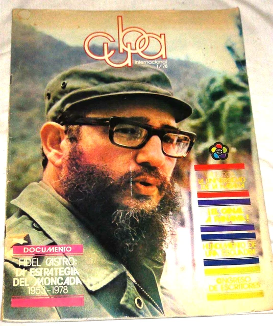 CUBA INTERNIONAL MAGAZINE 1970s Cuban Culture News Che Fidel Castro ...