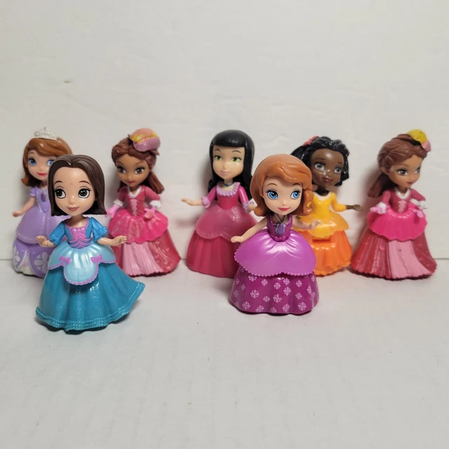 Disney Princess Sofia The First And Friends 3 Figures Dolls Lot Of 7
