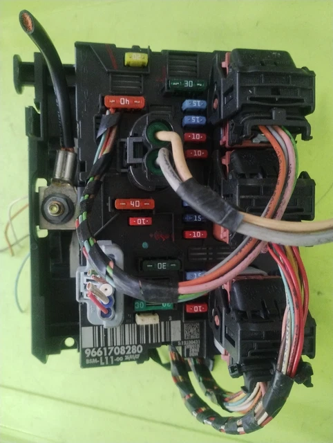 96641708280 BSM L11 Body Computer Centralina Modulo BCM DELPHI 207 1.4 ...