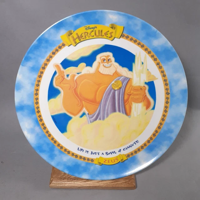 VINTAGE ZEUS MCDONALDS 1997 Disney Hercules Melamine Plastic Collector ... VINTAGE ZEUS MCDONALDS 1997 Disney Hercules Melamine Plastic Collector ...