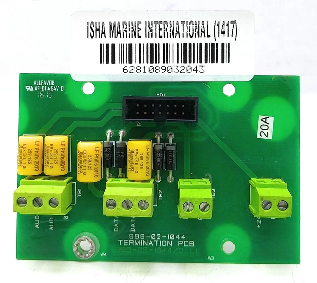 ALLFAVOR AF-D1 94V-0 999-02-1044 Terminal PCB Tarjeta EUR 535,07 ...